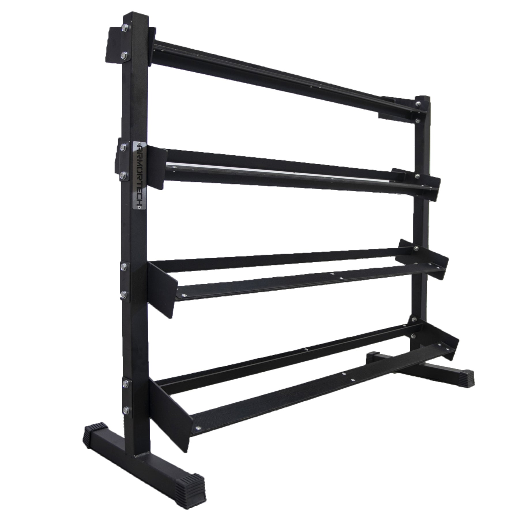 Armortec V2 4 tier Commercial Dumbbell Rack – Flex Fitness Equipment ...