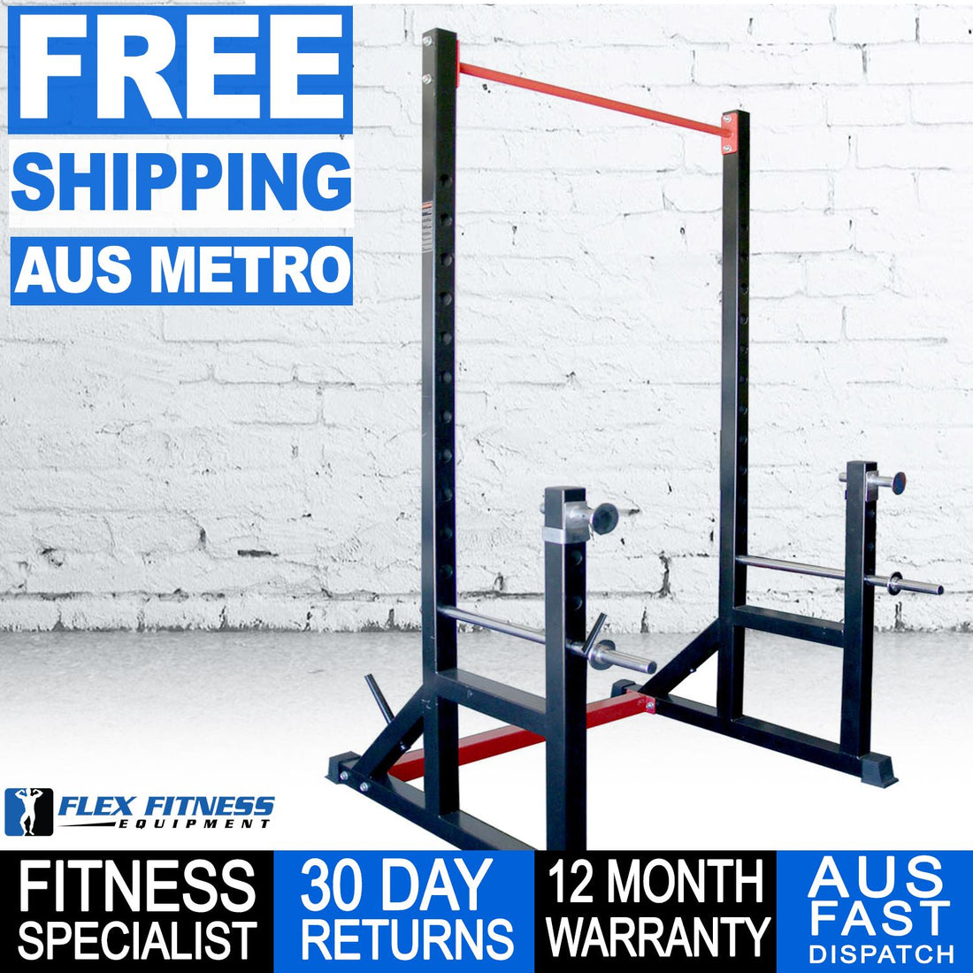 Armortech Squat Rack AT41 – Flex Fitness Equipment New Zealand