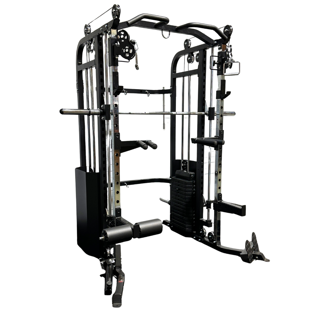 F40 Pro Multi Functional Trainer Complete Home Gym Bench Press | Smith ...