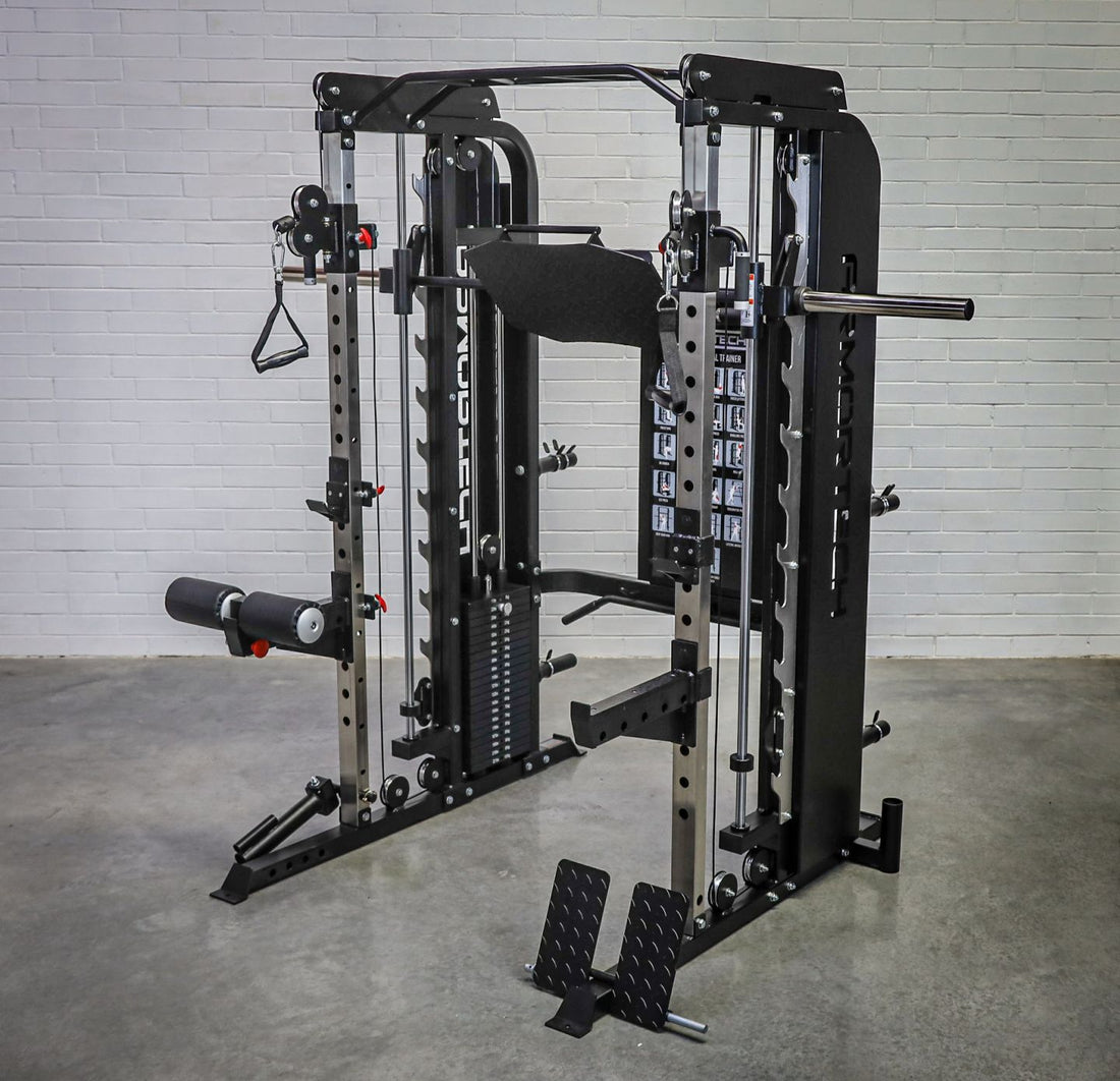 Armortech F70 Max Functional Trainer Bench Press Smith Machine Power ...