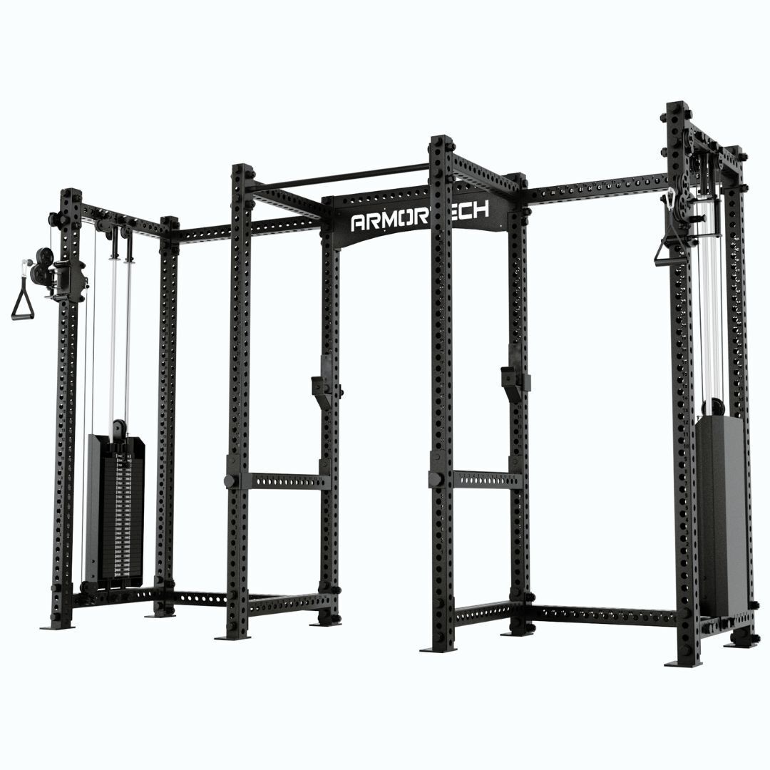 Armortech X Series Power Cage & Cable Crossover Trainer – Flex Fitness ...