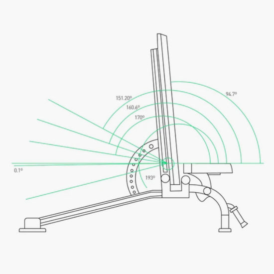 Primal Performance Series Club Adjustable Bench – Flex Fitness ...