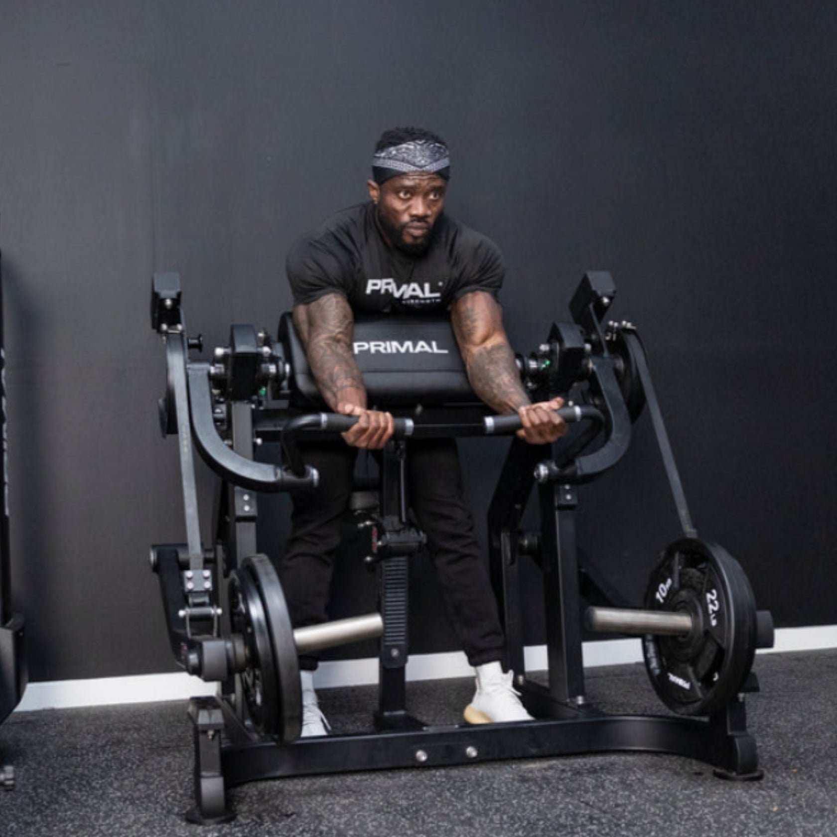 Primal Performance Series Plate Loaded Bicep Curl – Flex Fitness ...