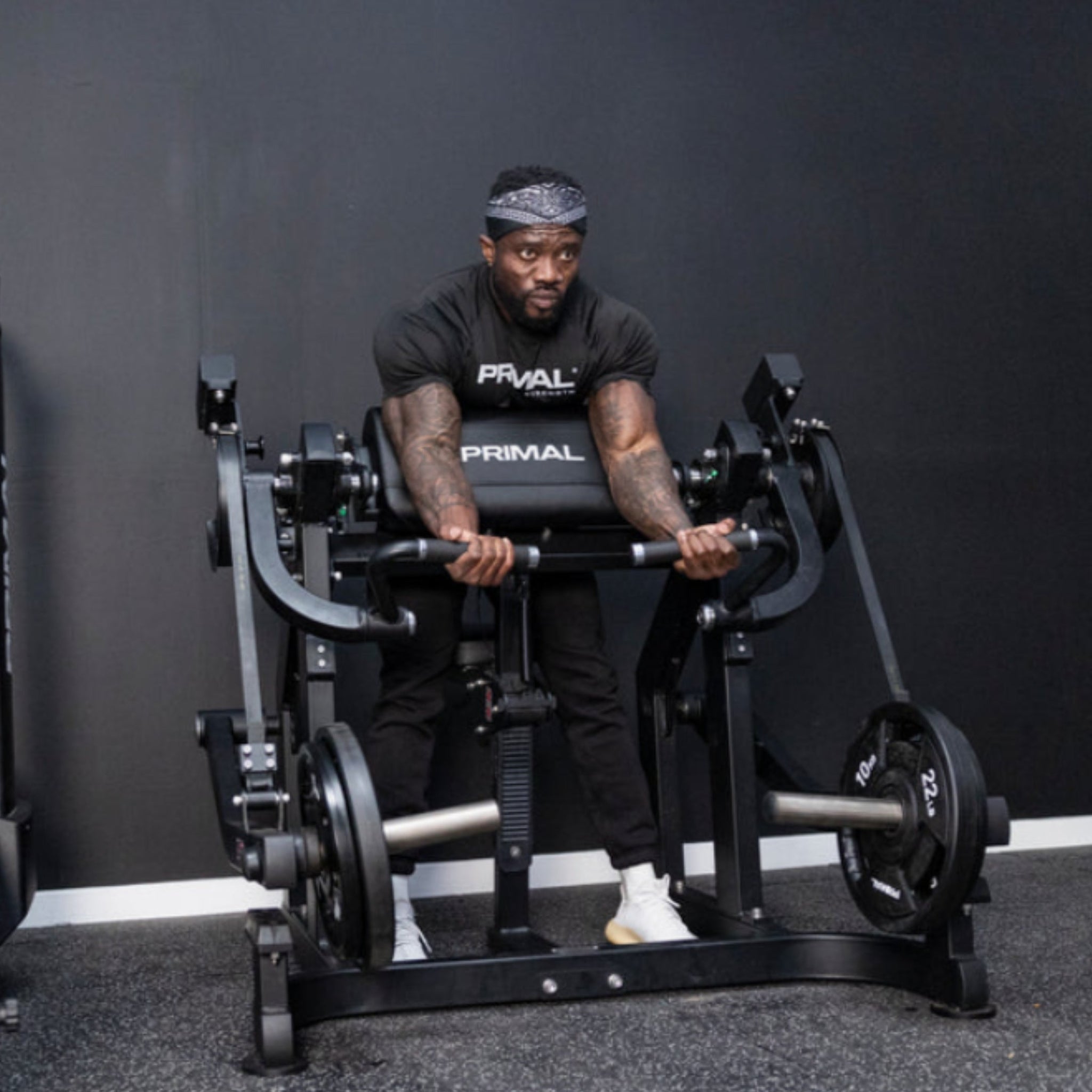 Primal Performance Series Plate Loaded Bicep Curl – Flex Fitness ...