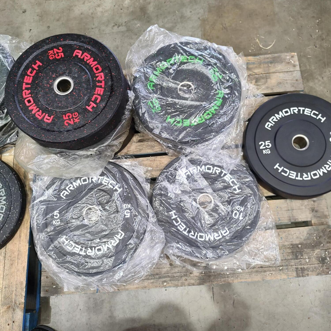Ex Demo Bumper Plates - CHCH Collection Only – Flex Fitness Equipment ...