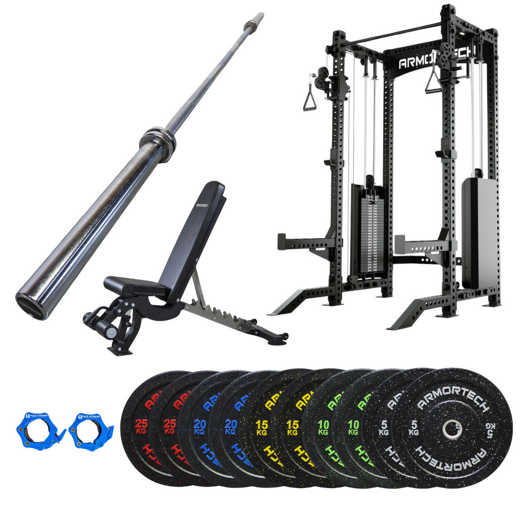 X Series Functional Trainer & Half Rack Package 11 – Flex Fitness ...