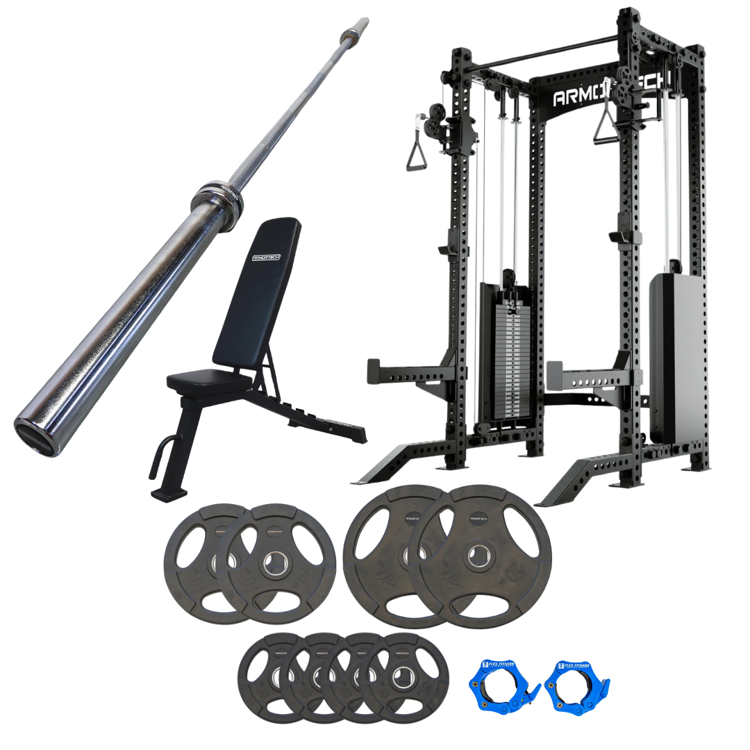X Series Functional Trainer & Half Rack Package 3 – Flex Fitness ...