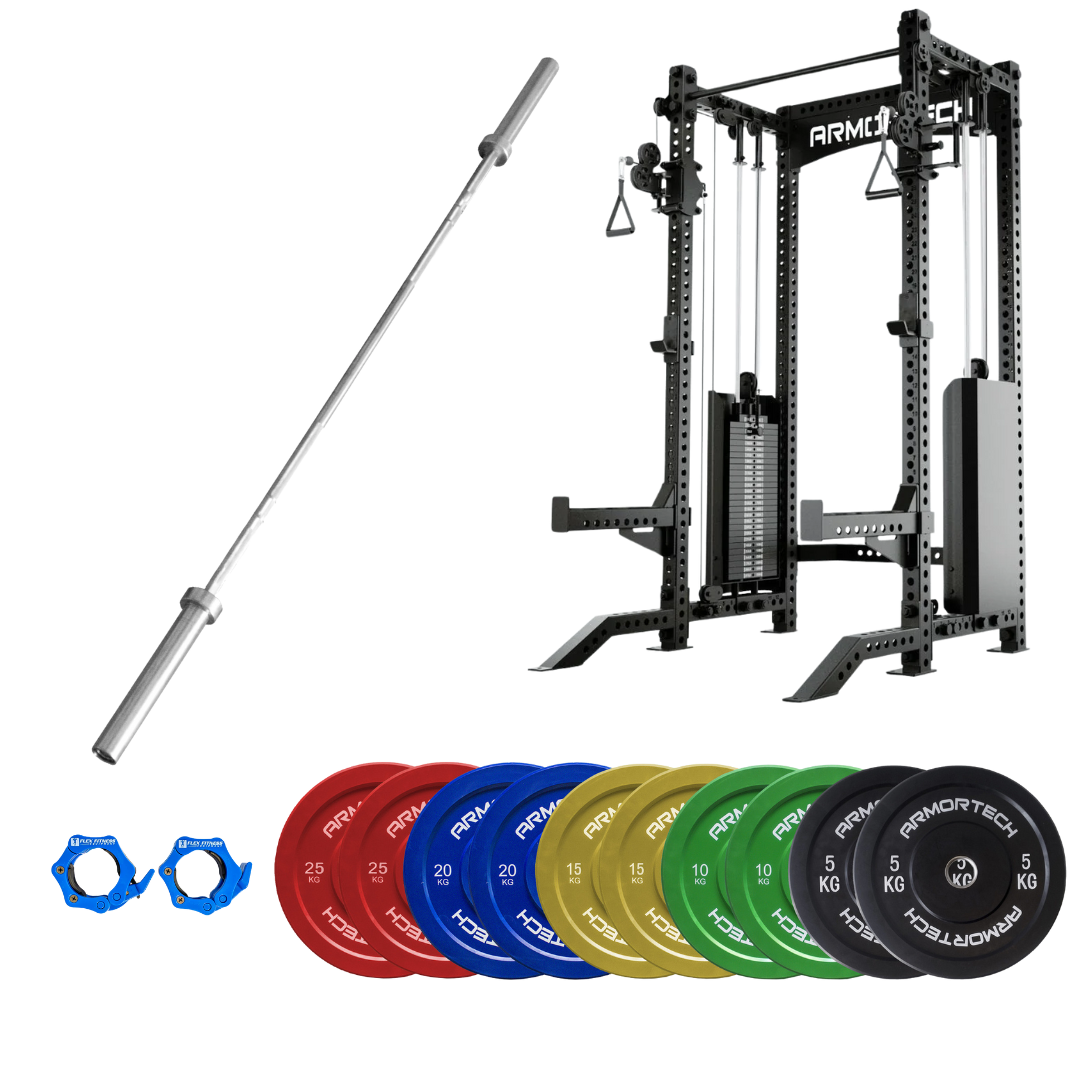 X Series Functional Trainer & Half Rack Power Package 4 – Flex Fitness ...