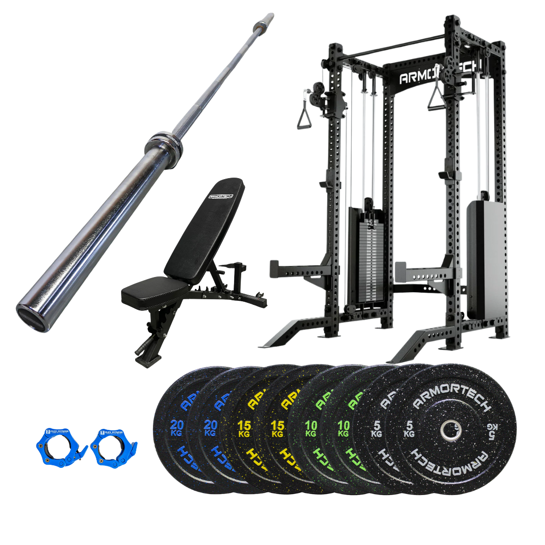 X Series Functional Trainer & Half Rack Package 9 – Flex Fitness ...