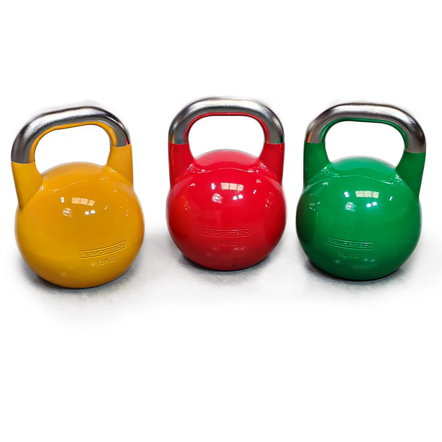 Competition Kettlebell Medium Bundle (12, 16, 20) – Flex Fitness ...